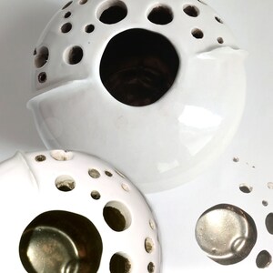 KeramikVase mit mehreren Löchern, niedliche Porzellan Vase, entzückende ...