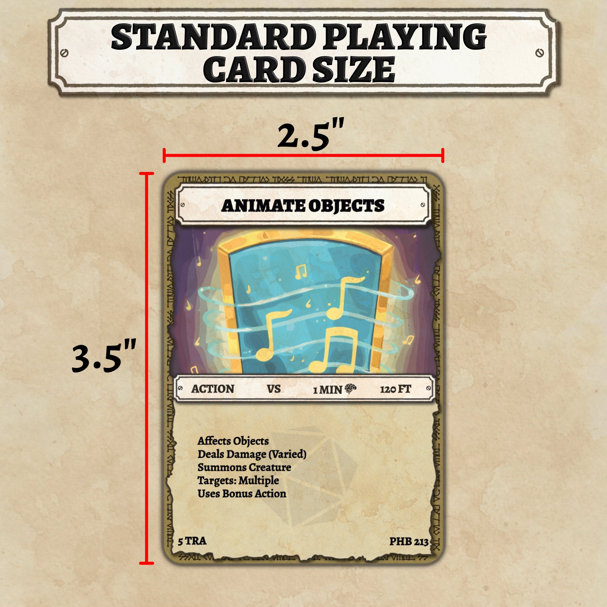 Artificer Spell Cards for DND 5E - Full-text and Illustrated! - Etsy