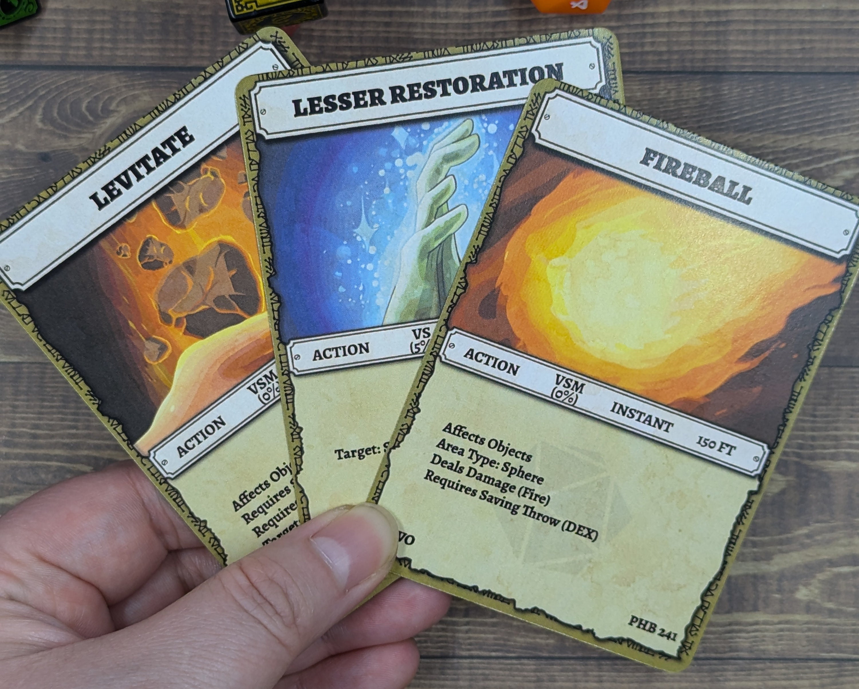 Artificer Spell Cards for DND 5E - Full-text and Illustrated! - Etsy