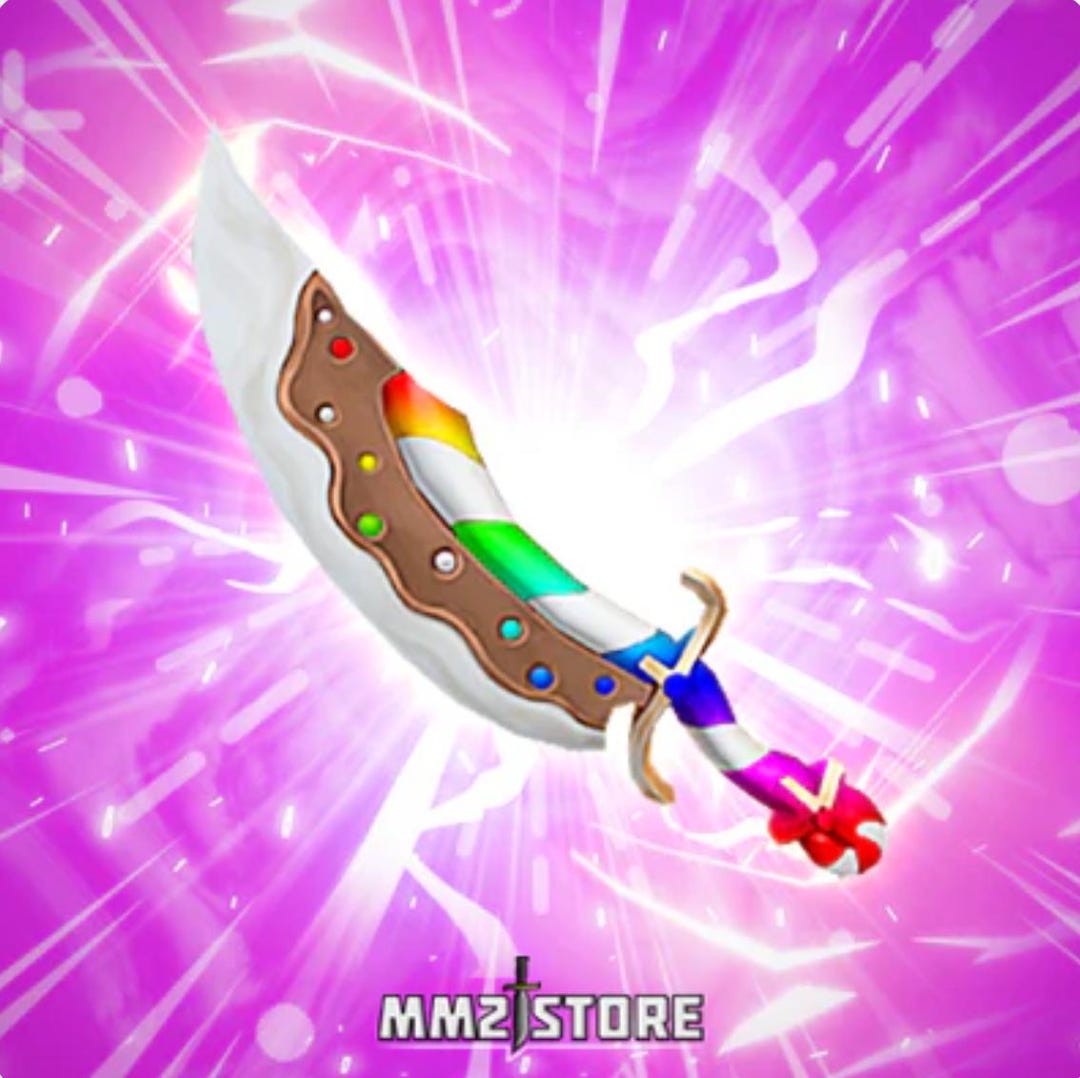 CHROMA COOKIECANE KNIFE// Super Cheap// Mm2// Fast Delivery - Etsy