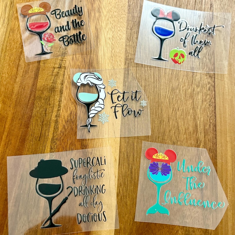 Self Care Wine Glasses - Etsy