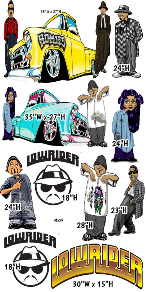 Lowrider Homies Graphics