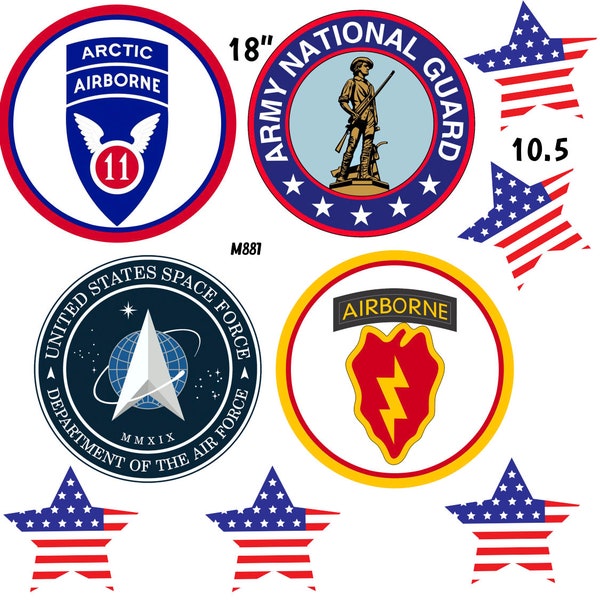 Military Yard Sign - Etsy