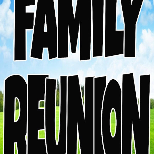 Family Reunion Sign - Etsy