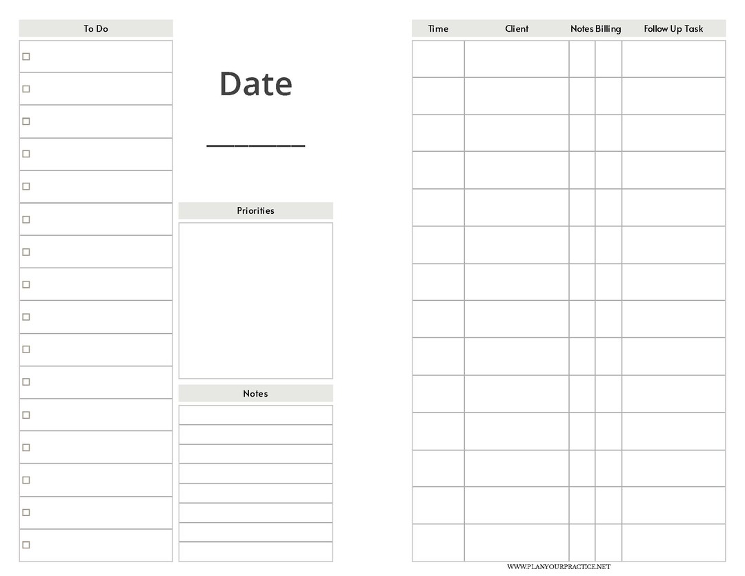Perfect Daily Planner for Counselors, Psychologists, and Other ...