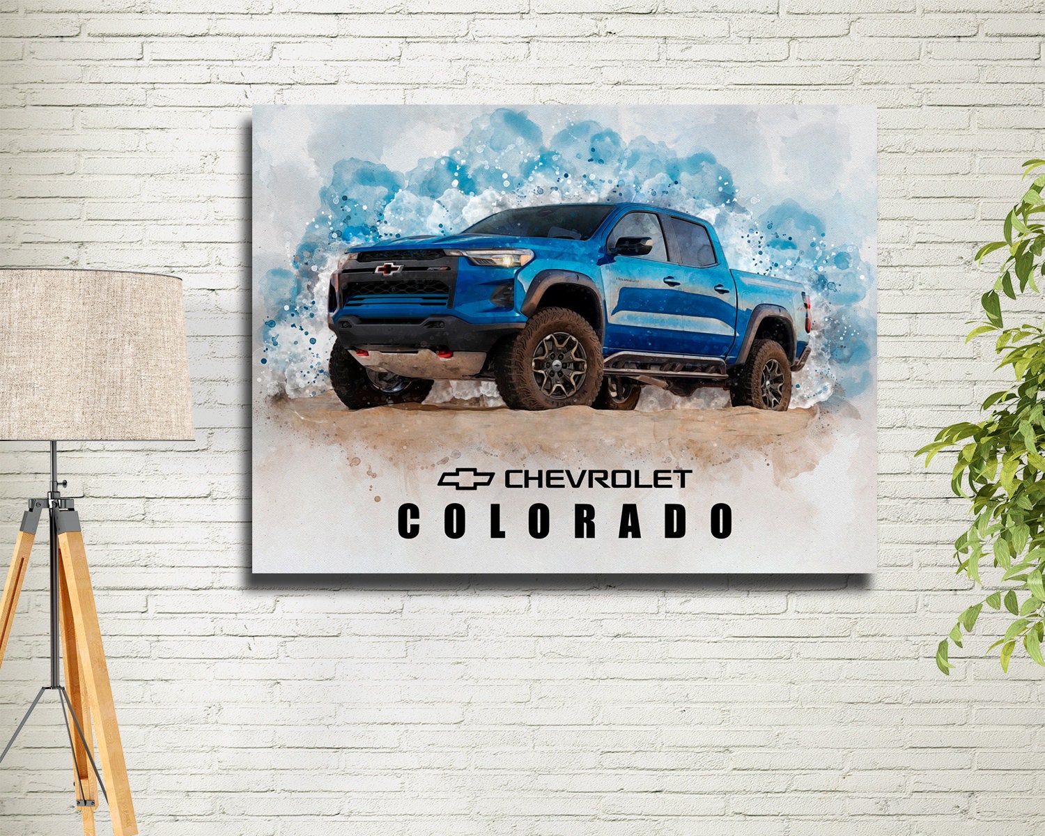 Chevrolet Colorado ZR2 Matte Canvas Art - Etsy