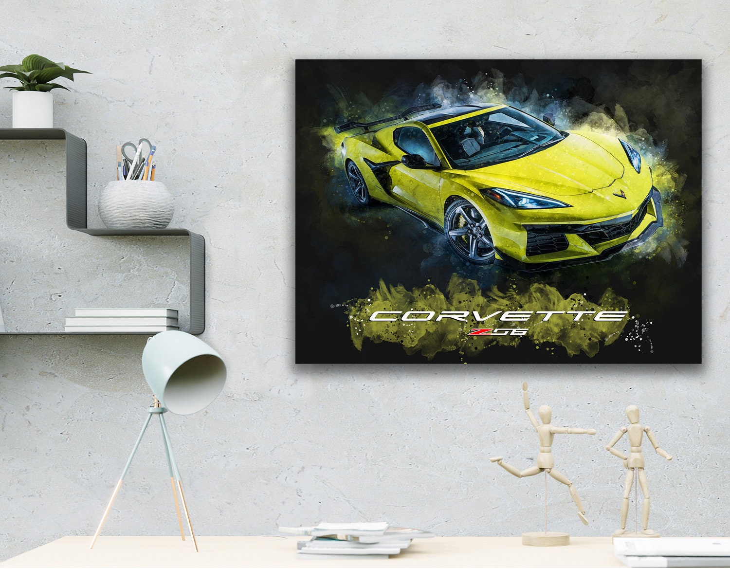 Chevrolet Corvette Z06 | Premium Poster I - Etsy