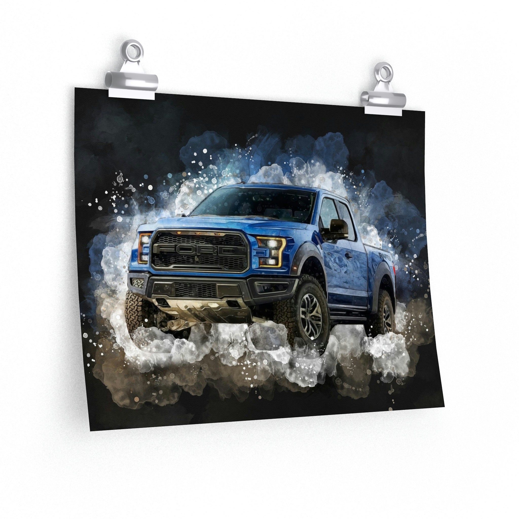 Ford F-150 Raptor Premium Poster II - Etsy
