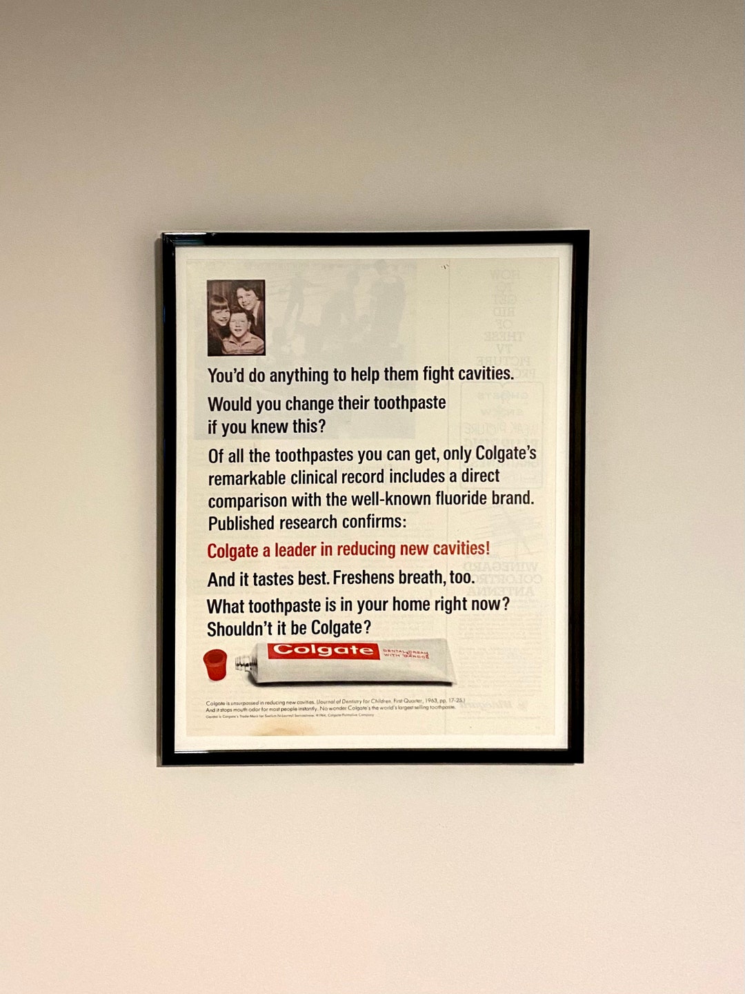 Colgate Original Vintage Ads 1960s Advertisement 11x14 - Etsy