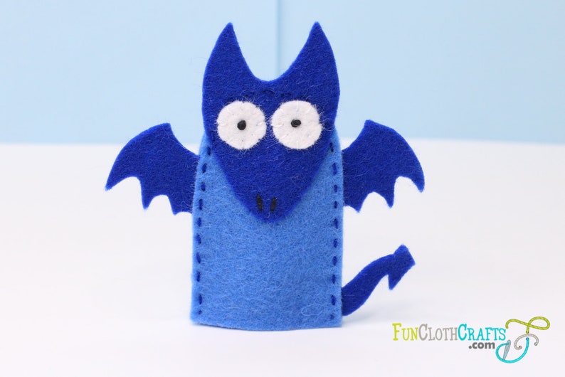 Dragon Finger Puppet Pattern Make You Own Dragons PDF - Etsy