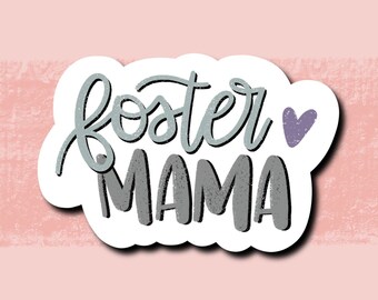 Foster Care Sticker Foster Care Gift Foster Team Foster Mom - Etsy
