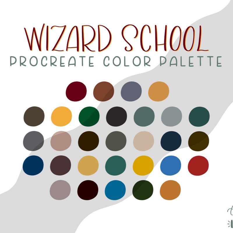 Witch Color Palette - Etsy