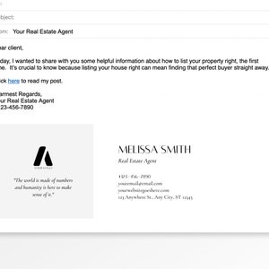 3 Email Signature Templates | Real Estate, Realtor Marketing, Mortgage ...