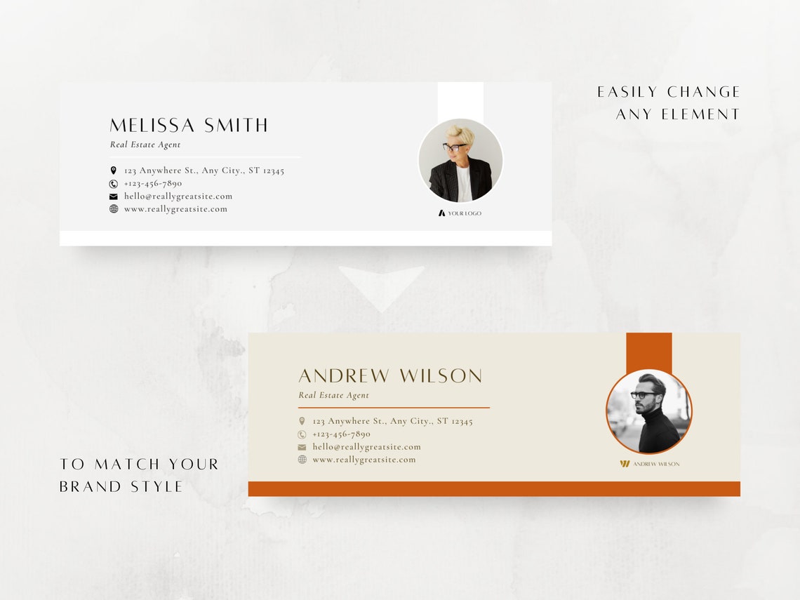 3 Email Signature Templates | Realtor Marketing, Real Estate Agent ...