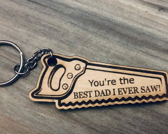 Saw Keychain | Etsy