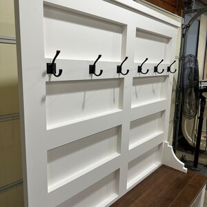 The Brynn Entryway Bench. This is a Free Standing Coat Rack With Plenty ...