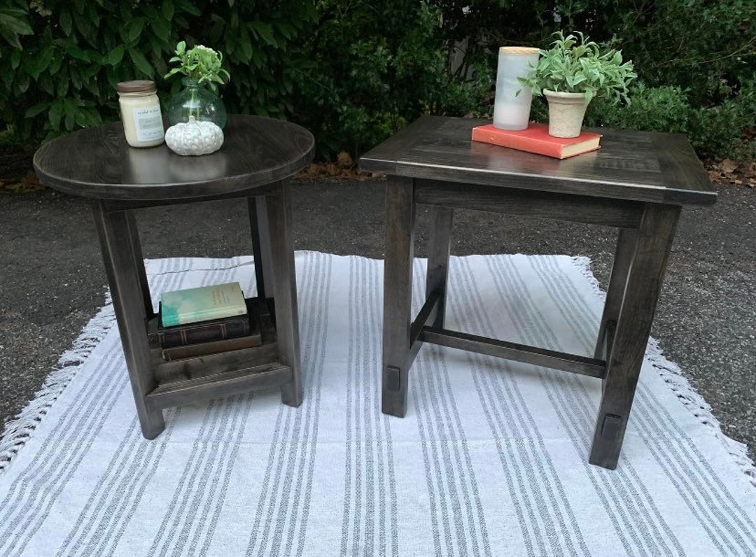 Solid Maple End Tables Handmade Solid Hardwood End Tables - Etsy