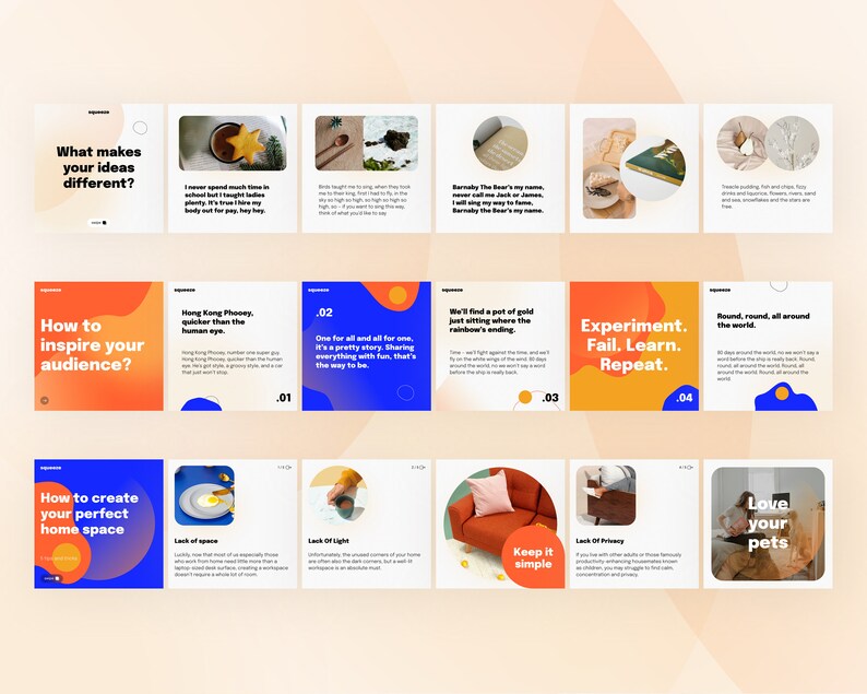 168 Instagram Post & Storie Templates. Creative Instagram Stories ...
