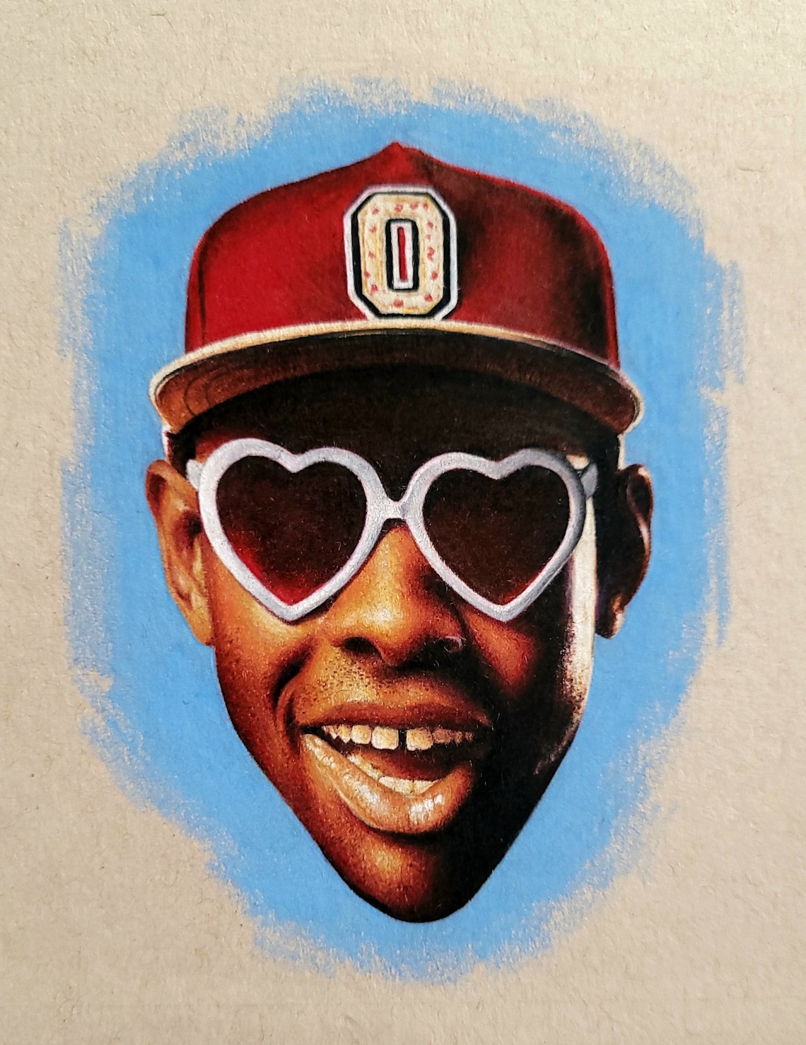Tyler, the Creator Colorpencil Portrait Canvas Print - Etsy