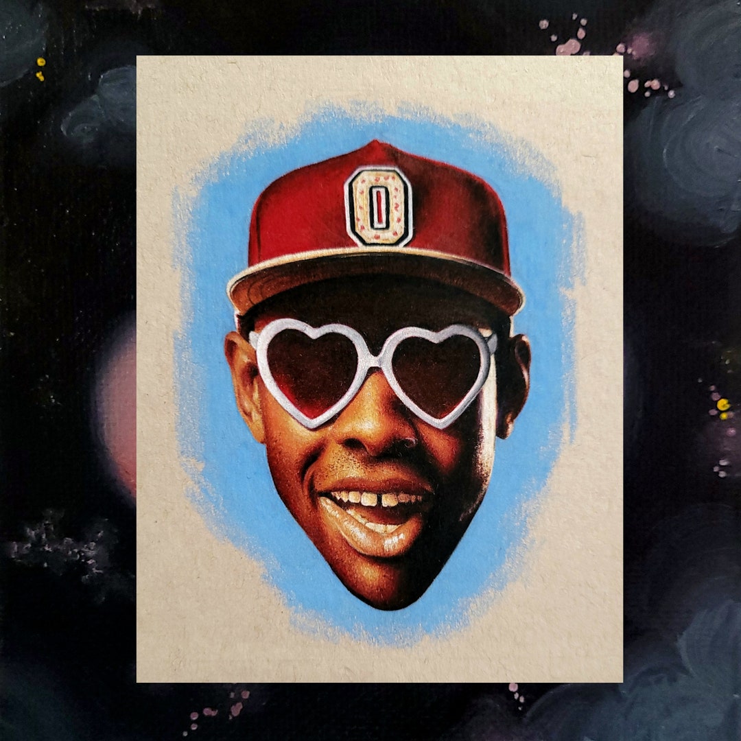 Tyler, the Creator Paper Print of Original Colorpencil Artwork - Etsy