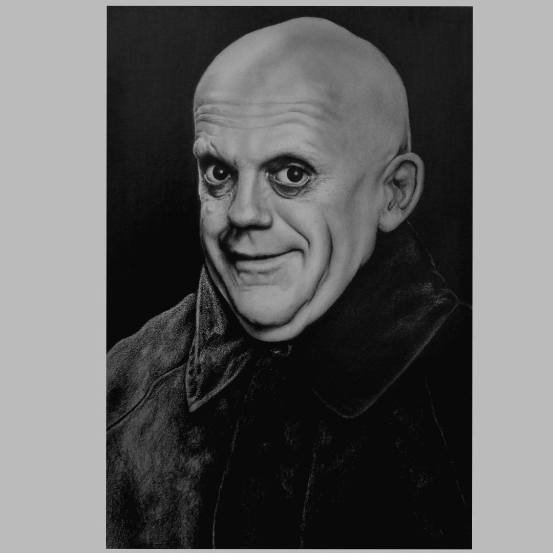Uncle Fester - Original Artwork - Paper Print - Etsy