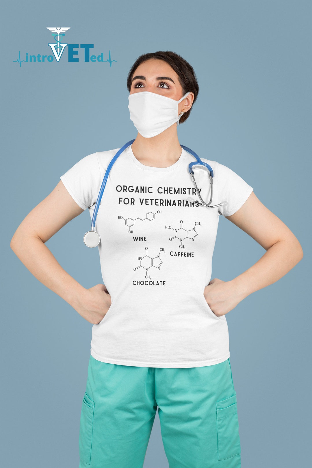 Veterinarian Shirt, Chemistry Shirt, Organic Chemistry Shirt, Vet Tech ...