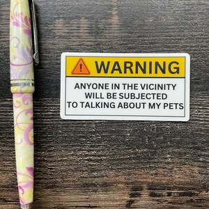 Veterinary Hazards Sticker Set of 3,vet Stickers,vet Tech Stickers,vet ...