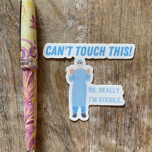 Surgeon Sticker Pack,set of 5, Surgeon Stickers,doctor Stickers ...