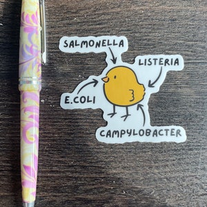 Poultry Diseases Sticker,chicken Sticker,public Health Sticker ...