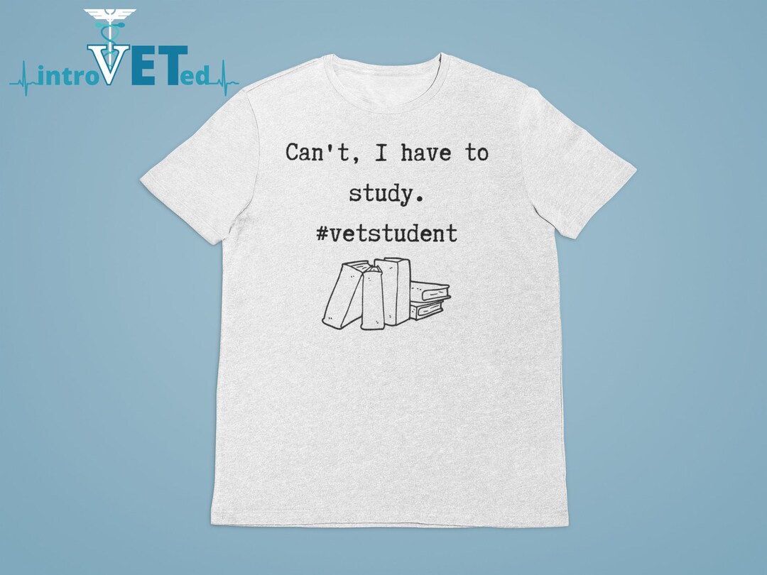 Veterinary Student,vet Student Shirt, DVM Student, Veterinary Medicine ...