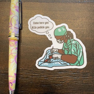 Surgeon Sticker 5-pack,funny Doctor Sticker Pack,surgeon Stickers ...