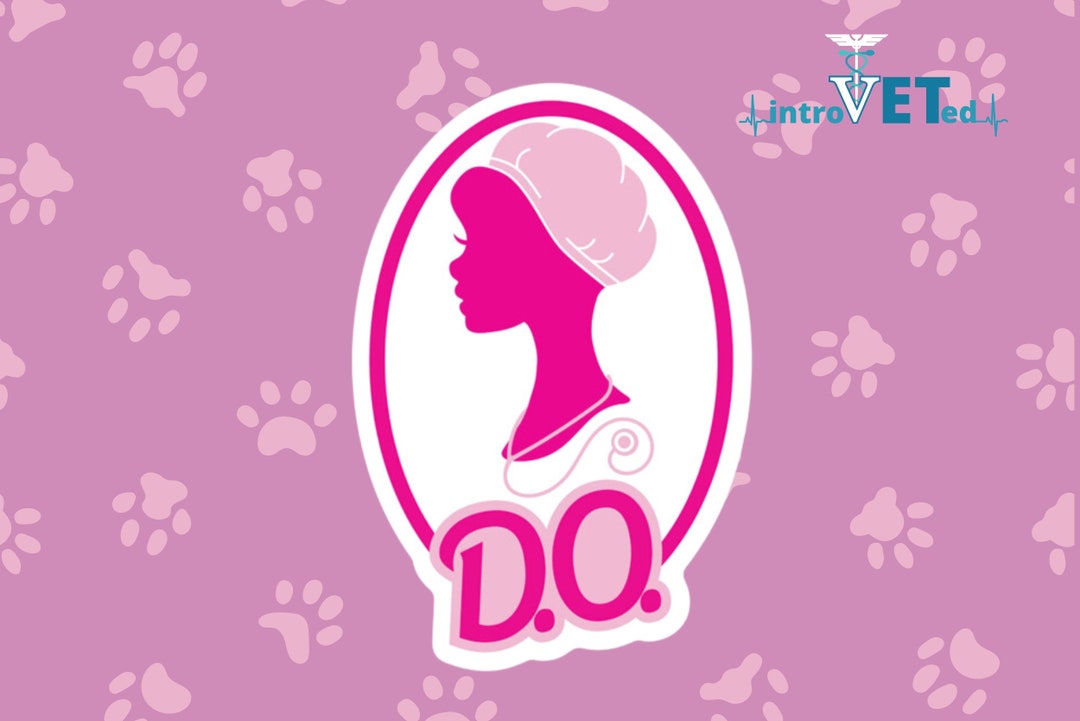 D.O. Doll Sticker,doctor Sticker,physician Sticker,osteopathic Med ...