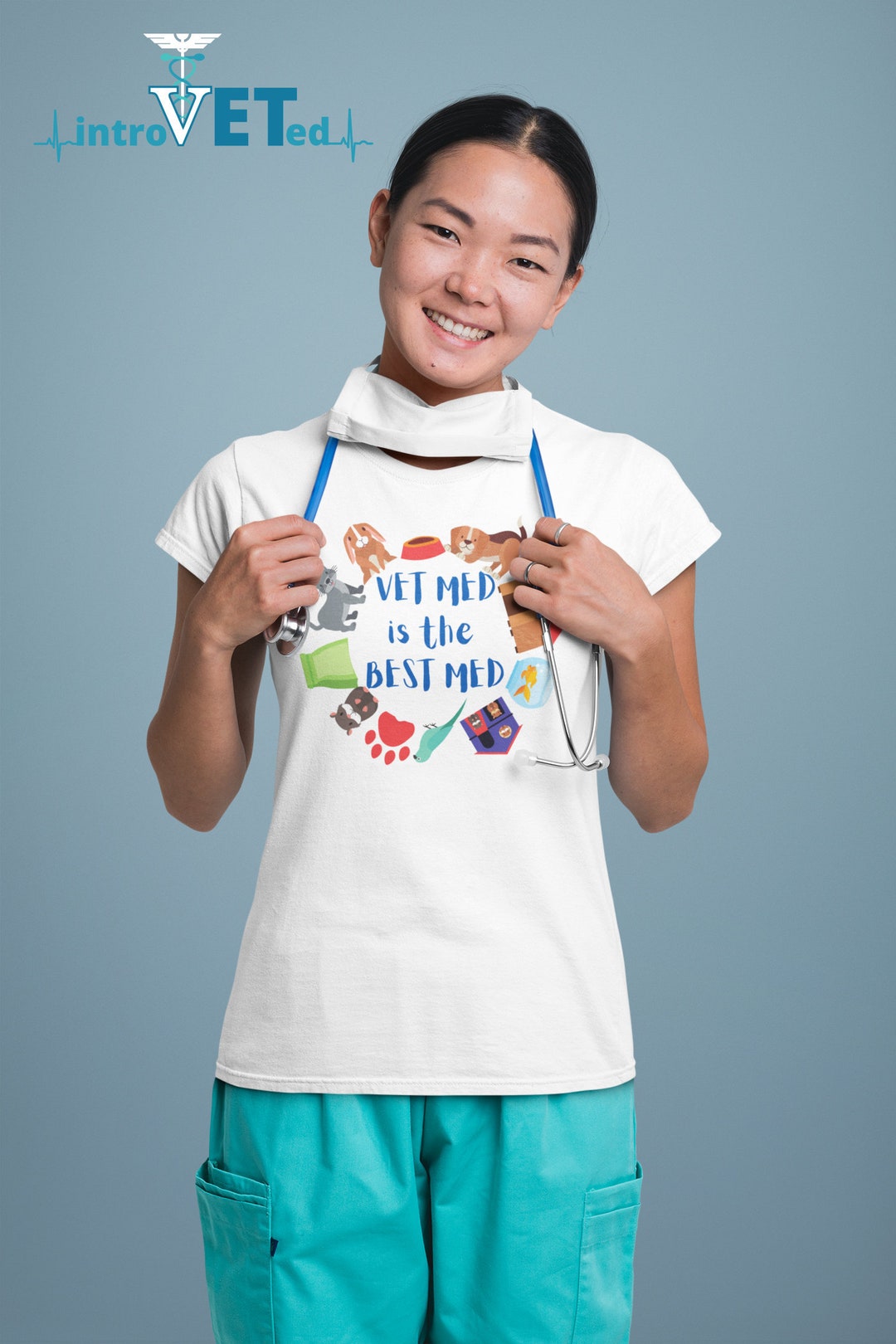 Veterinarian Tee, Vet Shirt, Vet Tech Shirt, Vet Student Shirt, DVM ...