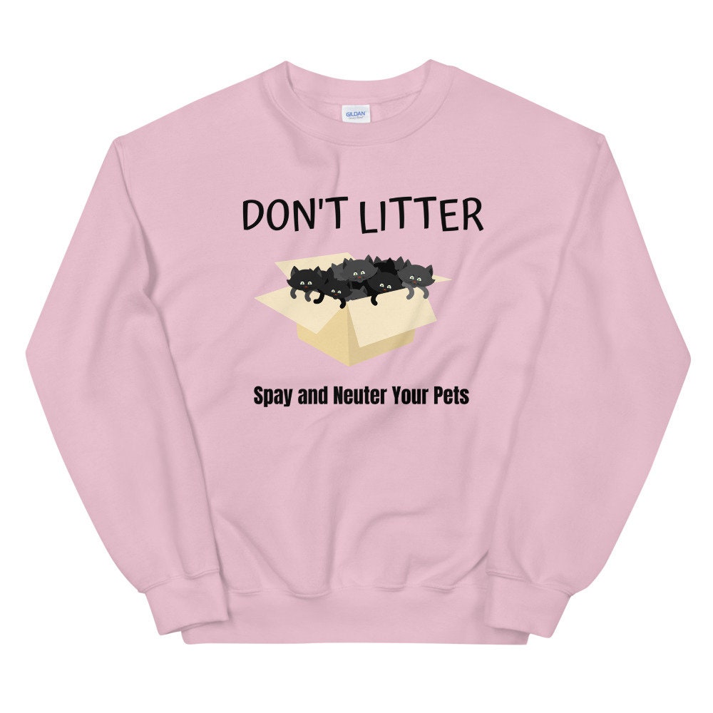 Spay and Neuter Sweatshirt,cat Rescue Shirt,veterinarian Sweatshirt,vet ...