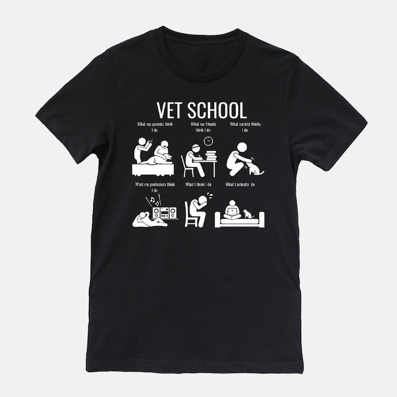 Vet Student Shirt Veterinarian Meme Funny Vet Student Shirt | Etsy