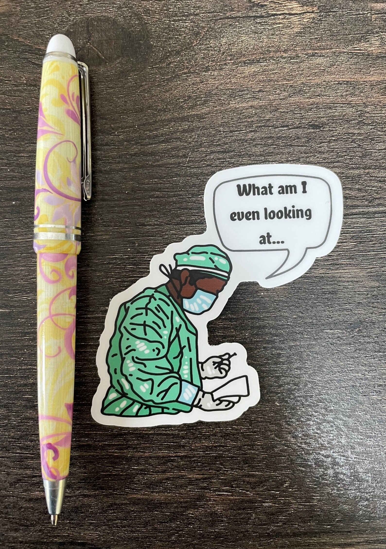Surgeon Sticker 5-packfunny Doctor Sticker Packsurgeon - Etsy