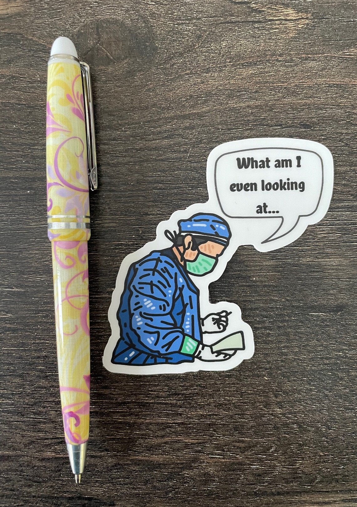 Surgeon Sticker 5-packfunny Doctor Sticker Packsurgeon - Etsy