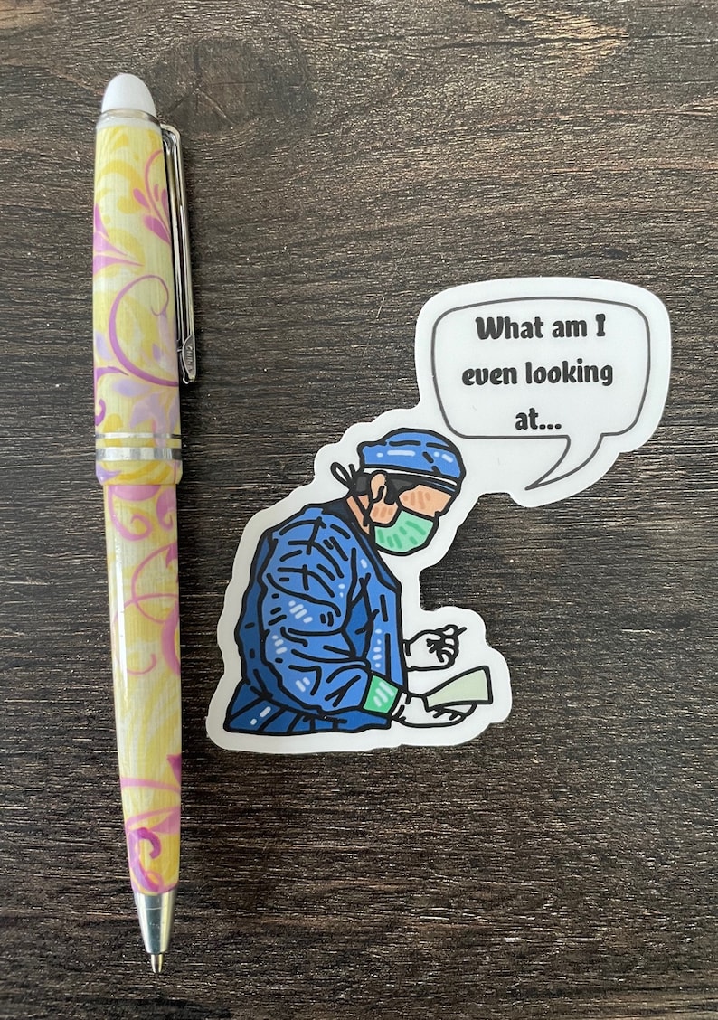 Surgeon Sticker 5-packfunny Doctor Sticker Packsurgeon - Etsy