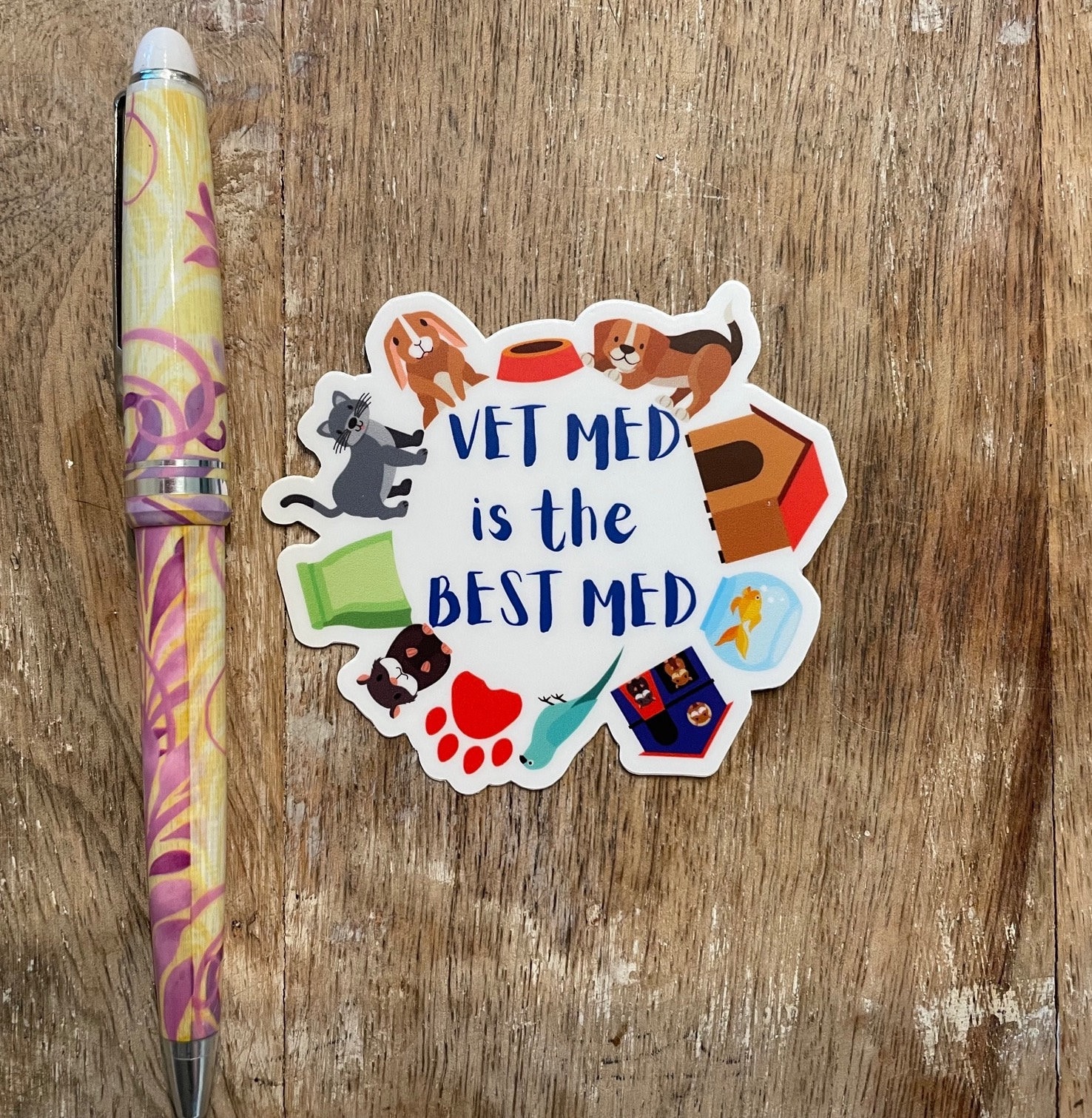 Veterinary Medicine Sticker Veterinarian Sticker Vet | Etsy