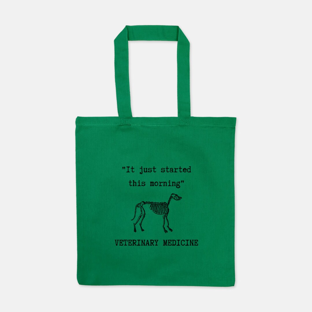 Veterinarian Tote Vet Bag Vet Tech Tote Vet Nurse Bag | Etsy