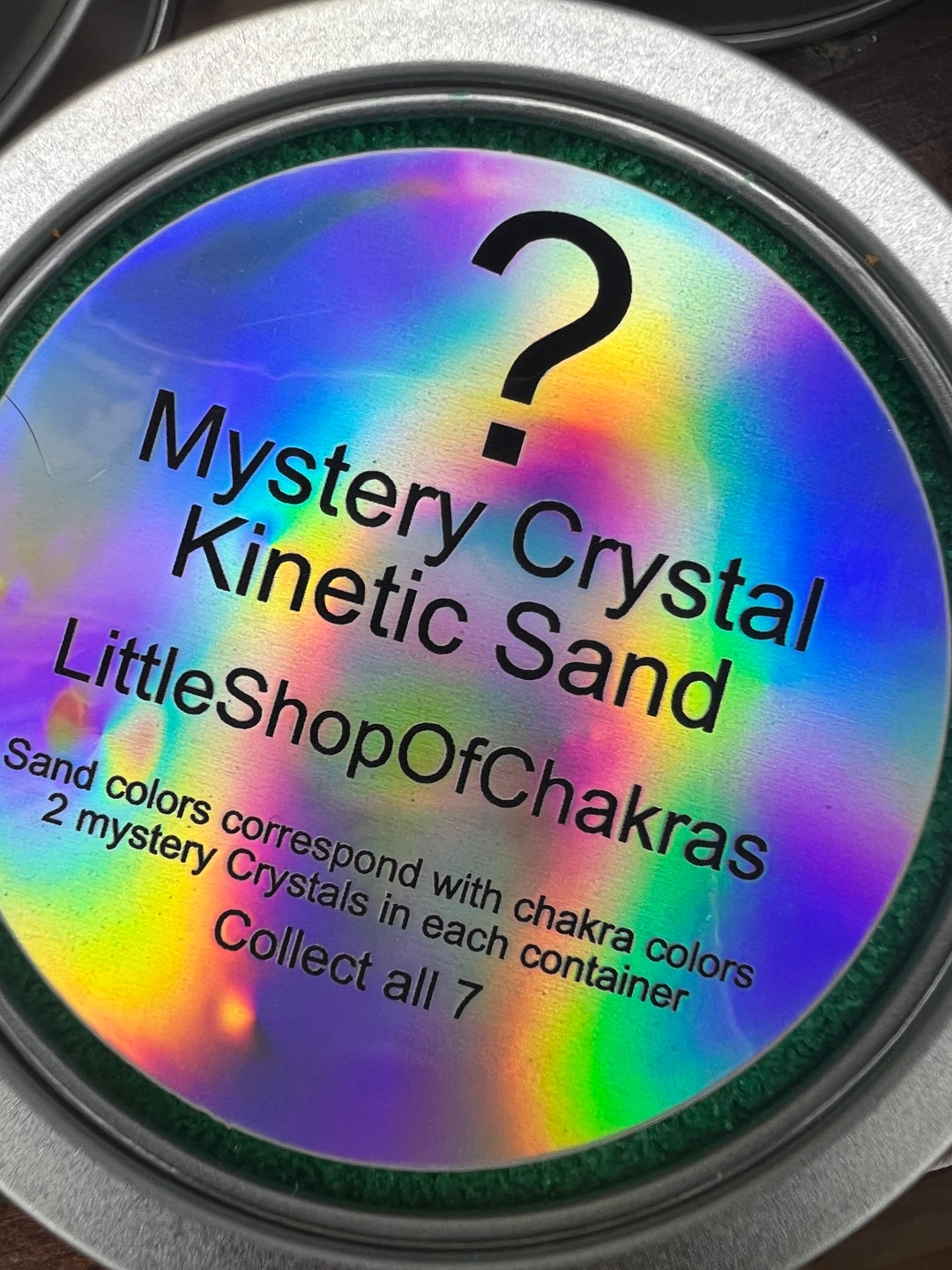 Mystery Crystal Kinetic Sand - Etsy