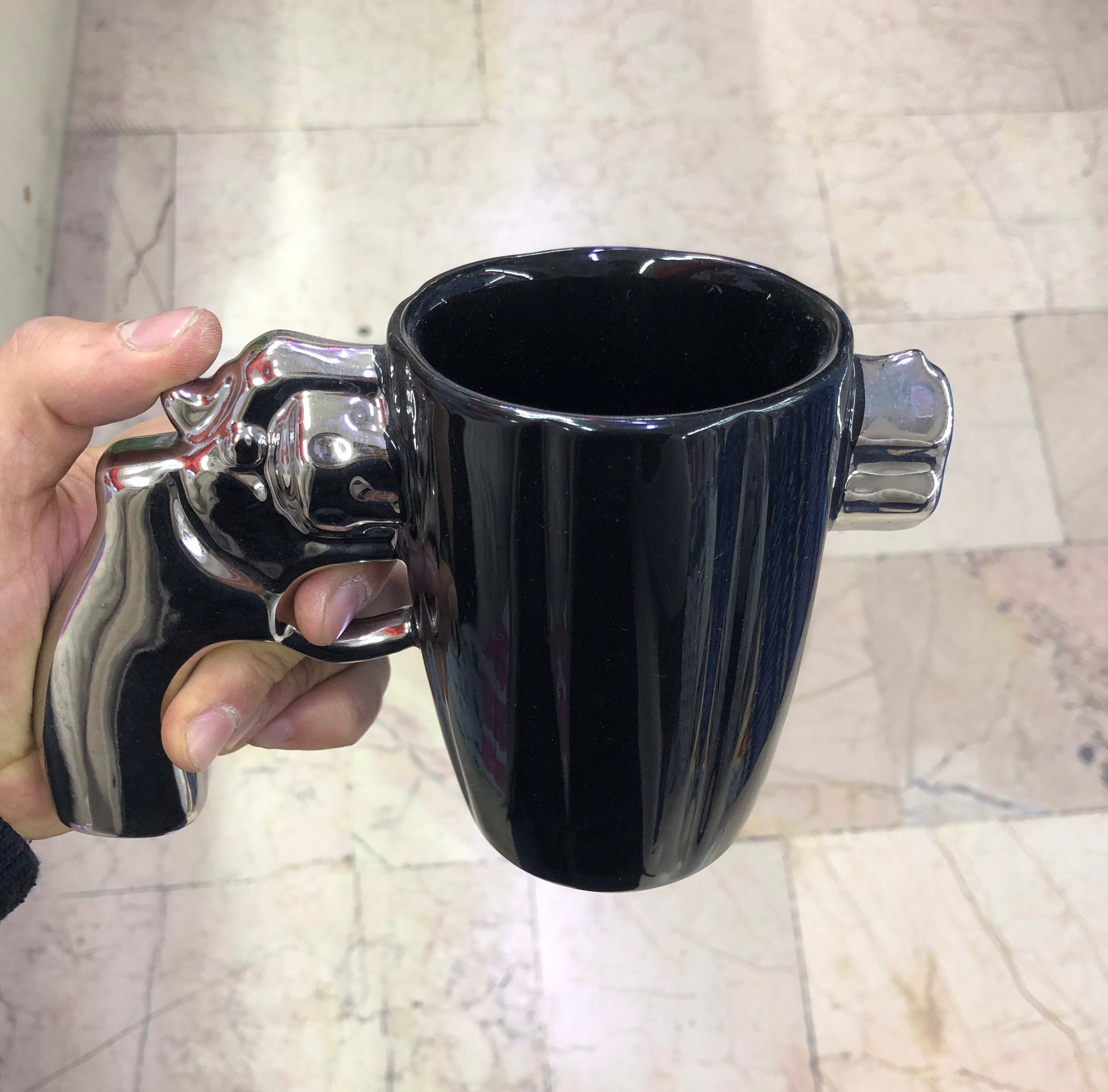 Revolver muggun mugpistol mugBoyfriend giftgifts for | Etsy