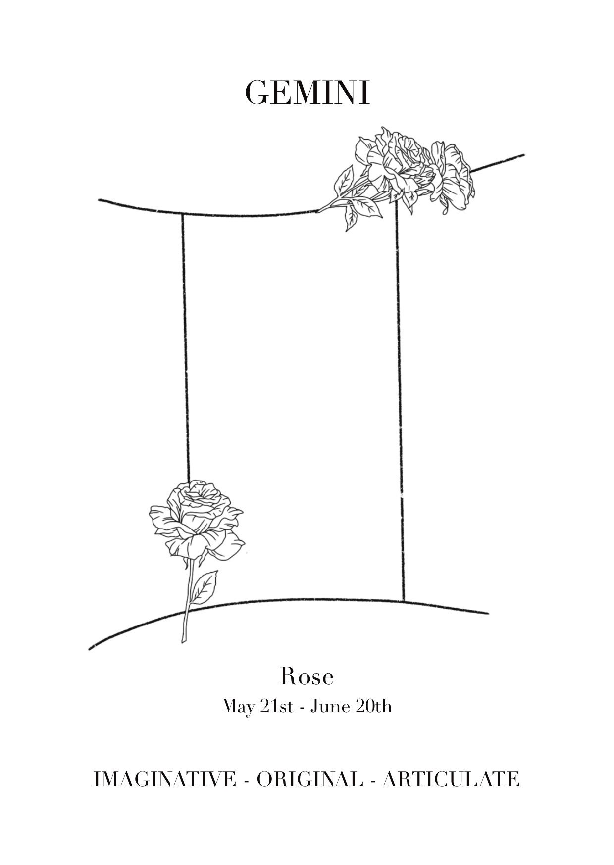 What Is Gemini Birth Flower at Marcus Lewis blog