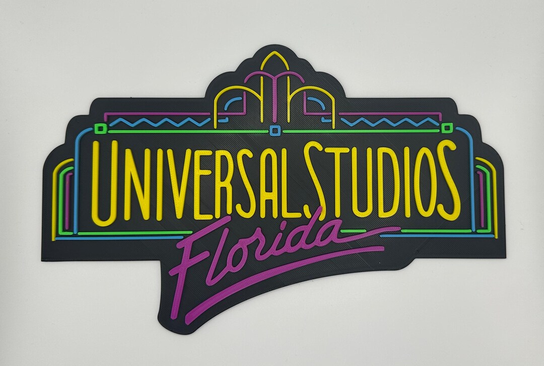 Retro Universal Studios Florida Wall Sign - Etsy
