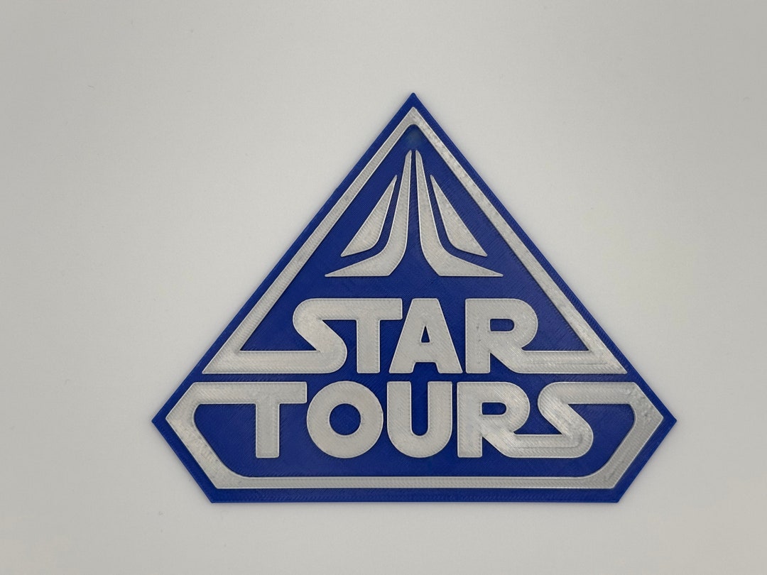 Star Tours Ride Sign - Multiple Sizes | Inspired by Star Tours the ...