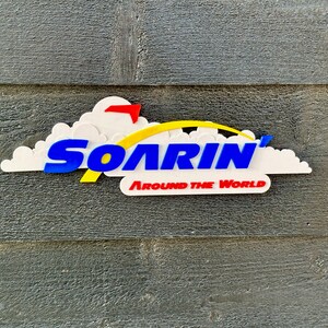 Soarin' Around the World Epcot Sign Walt Disney World - Etsy