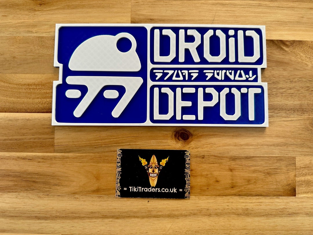 Droid Depot Star Wars Galaxy's Edge Sign - Disney's Hollywood Studios ...