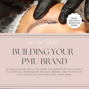 Guide Book for PMU Artists - Etsy