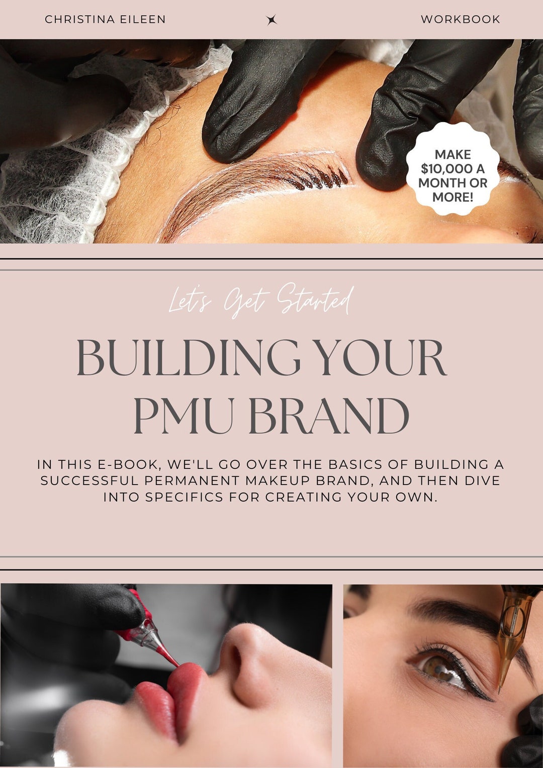 Guide Book for PMU Artists - Etsy