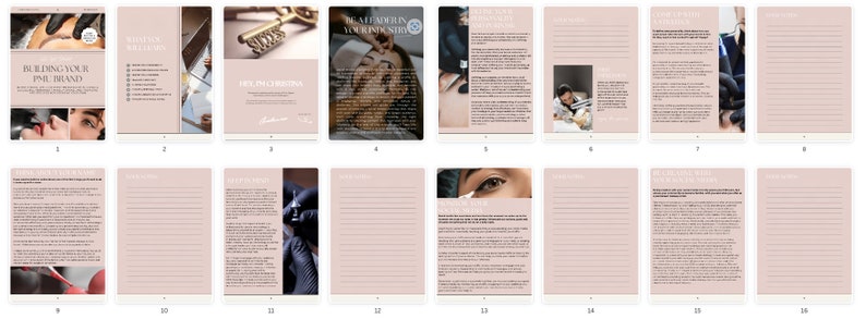 Guide Book for PMU Artists - Etsy